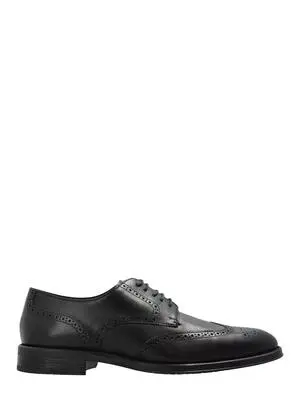 Paul Smith Brogue-detail Derby Shoes - Black