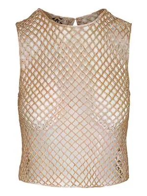 TWP Sequin Embellished Sleeveless Top