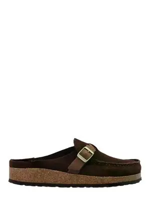 BIRKENSTOCK Buckley Flat Mules - Brown