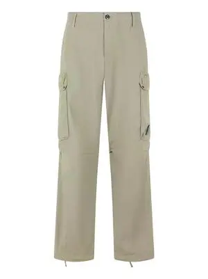 C.P. COMPANY Cotton Cargo Pants - Neutrals