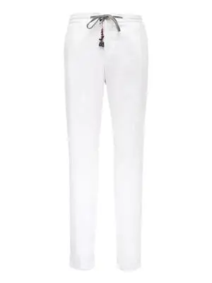 Marco Pescarolo Drawstring Slacks - White