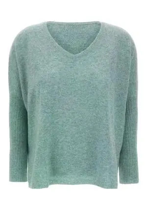 NOT SHY Faustine V-neck Sweater - Green