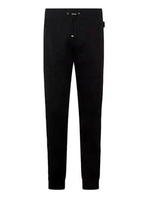 Philipp Plein Jacquard Monogram Track Pants - Black