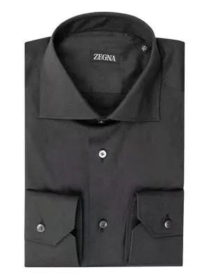 Zegna Buttoned Shirt - Grey