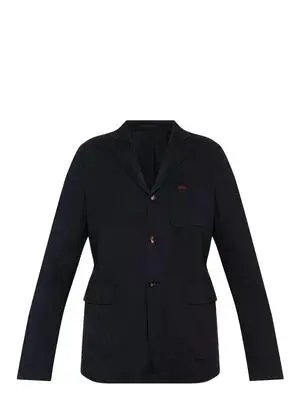 Dsquared2 Buttoned Blazer With Pockets - Blue