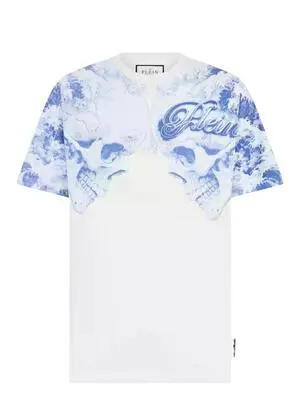 Philipp Plein Crew-neck Skull T-shirt - White