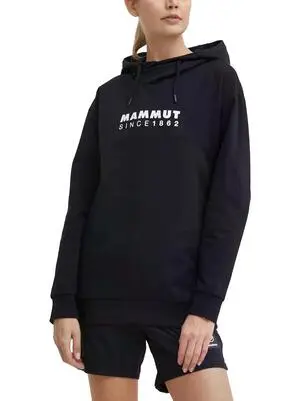 MAMMUT Logo Hoodie - Black
