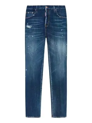 Dsquared2 642 Distressed Jeans - Blue