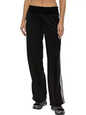 Adidas Firebird Smocked Track Pants - Black