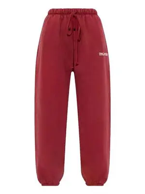 Fear Of God Drawstring Track Pants - Red