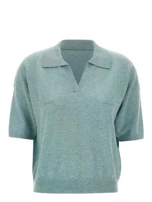 NOT SHY Myles Polo Top - Green