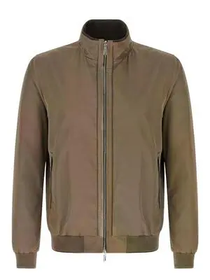 MOORER Manetti-wk Bomber Jacket - Brown