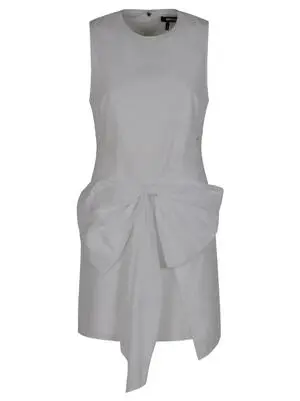 Remain Birger Christensen Bow Mini Dress - White