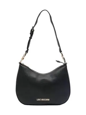 Moschino Chain Strap Shoulder Bag - Black