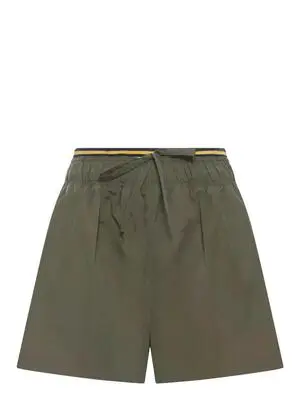 Prada Drawstring Waistband Shorts - Green