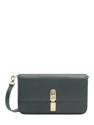 Furla Iride Crossbody With Metal Hardware - Green