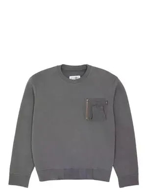 MAISON MARGIELA Pocket-detail Sweater - Grey