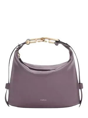 Furla Mini Nuvola Leather Tote - Purple