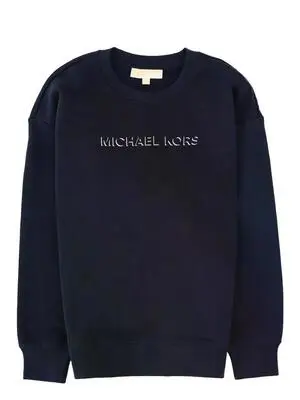 Michael Kors Logo-print Sweater - Blue