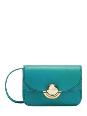 Furla Leather Shoulder Bag Blue