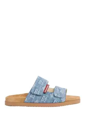 Dsquared2 Monogram Strap Sandals - Blue