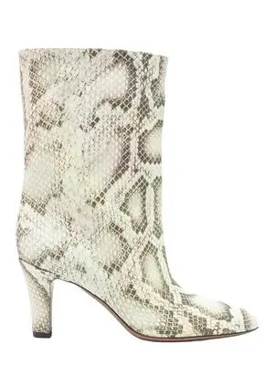 Paris Texas Leather Boots - Neutrals