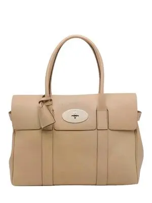 Mulberry Small Bayswater Turn-lock Shoulder Bag - Neutrals