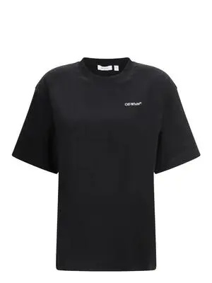 Off-White Half-arrow-print T-shirt - Black