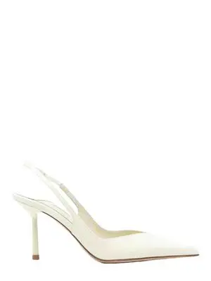LE SILLA Pointed-toe Slingback Pumps - Green