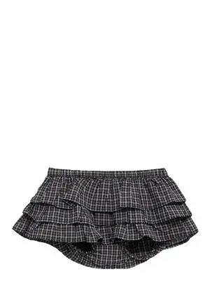 Gimaguas Jardin Ruffled Skort - Black