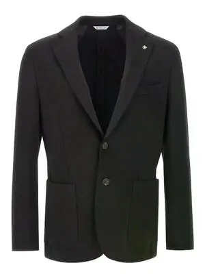 MANUEL RITZ Single-breasted Blazer - Black