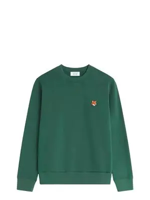 Maison Kitsuné Fox Head Sweatshirt - Green