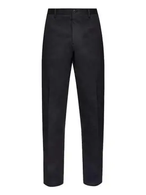 Paul Smith Pressed-crease Trousers - Black