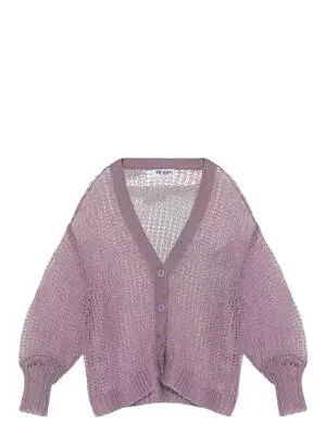 Attico Knitted Cardigan - Purple