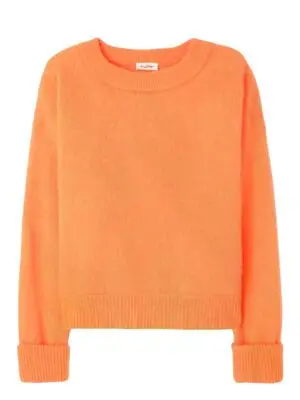 American Vintage Vitow Crew-neck Jumper - Orange