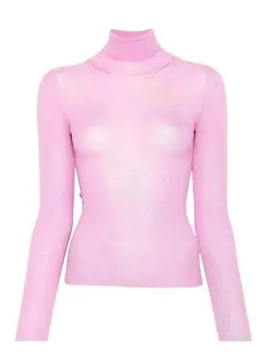 Gucci 2000s Roll-neck Sweater - Pink
