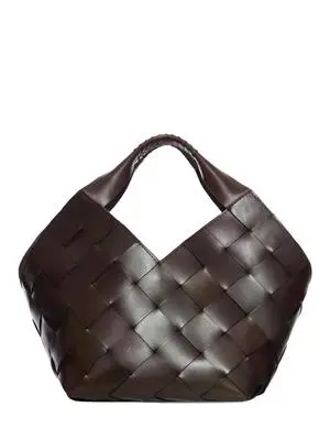 Dragon Diffusion Woven Tote Bag - Brown
