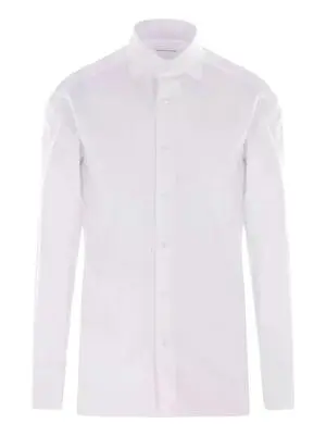 Zegna Pointed-collar Shirt - White
