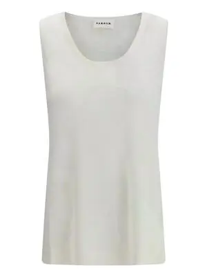 P.a.r.o.s.h Sleeveless Top - White
