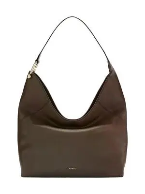 Furla Large Lara Shoulder Bag - Brown