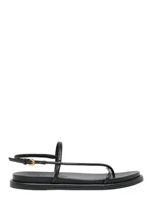 DOLCEVITA Strappy Platform Sandals - Black Leather