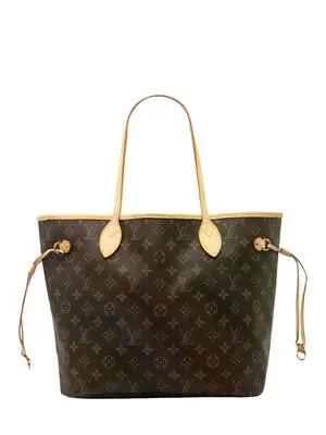 LOUIS VUITTON 2007 Monogram Neverfull Mm Tote Bag - Brown