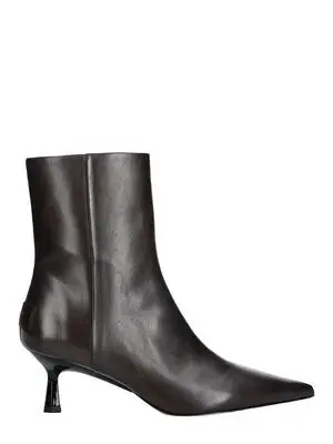 ALLSAINTS Vivian Pointed-toe Ankle Boots - Brown