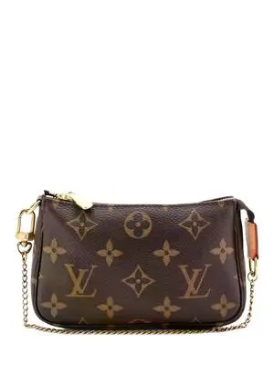 LOUIS VUITTON Pochette Accessoires Monogram Canvas - Brown