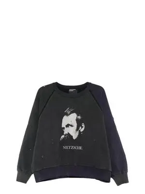 Enfants Riches Déprimés Graphic Raglan Sweatshirt - Black