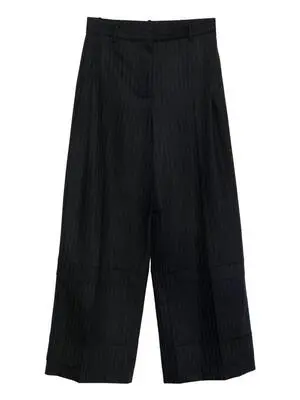 Khaite Linden Palazzo Pants - Blue