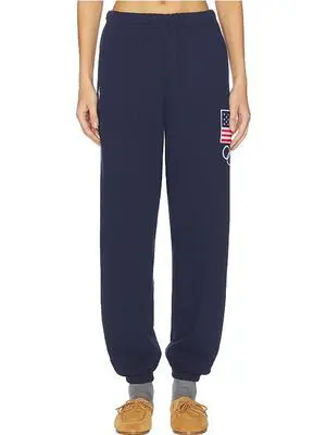Polo Ralph Lauren Vintage Fleece Banded Sweatpants - Refined Navy
