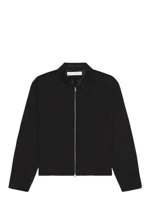 Our Legacy Mini Jacket - Black Worsted Wool