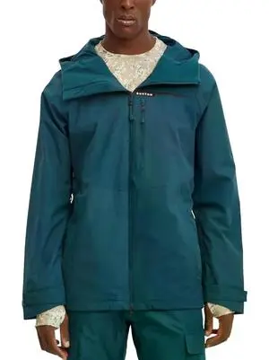 Burton Hooded Zip-up Skiwear Jacket - Blue