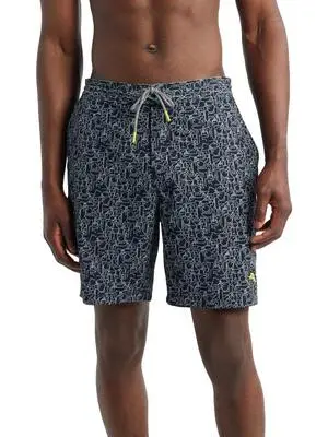 Tommy Bahama Printed Board Shorts - Black